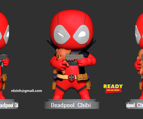 ArtStation - Deadpool Chibi | Resources