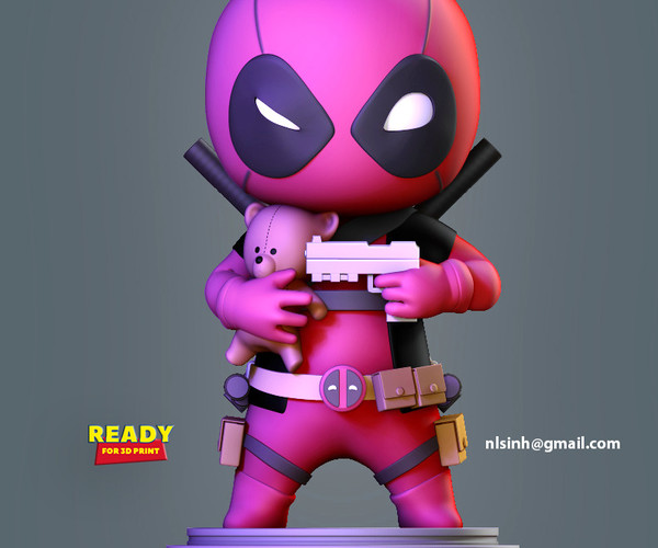 ArtStation - Deadpool Chibi | Resources