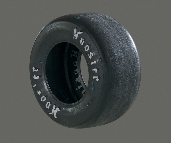 ArtStation - HOOSIER DRAG TIRE C4D FBX OBJ corona render | Resources