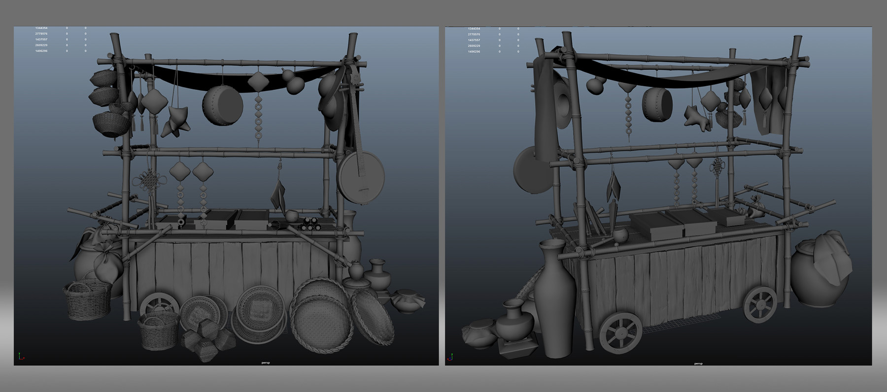 ArtStation - Stall Street stall | Resources