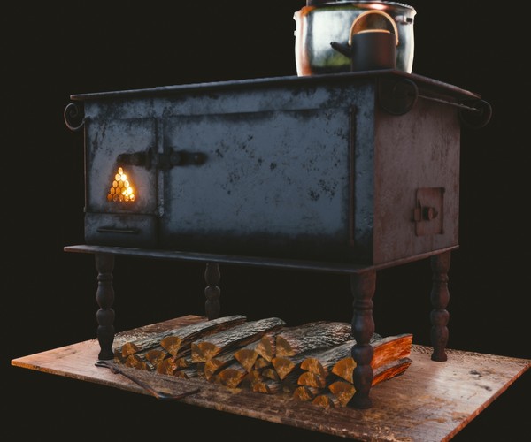 ArtStation - Gameready furnace | Resources