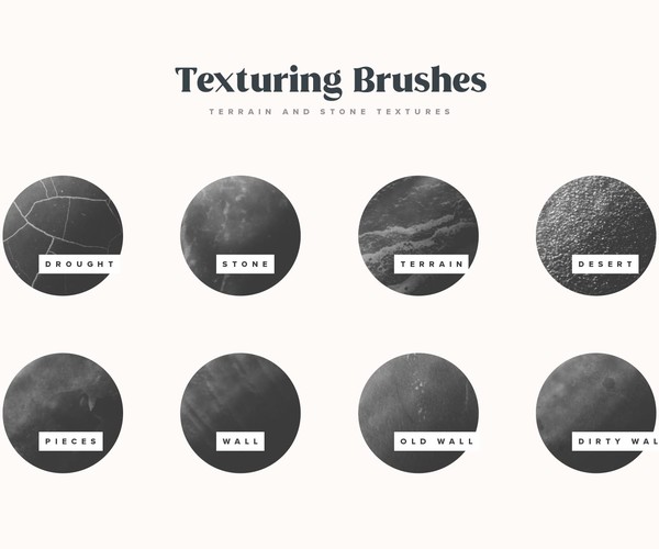 ArtStation - Natural Shading & Texture Procreate Brushes | Brushes