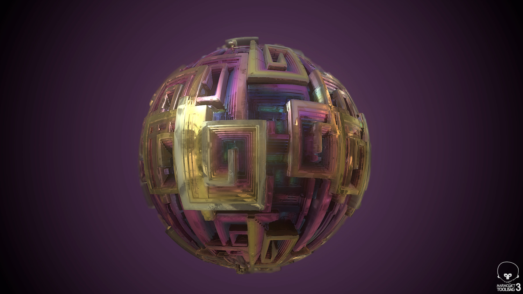 ArtStation - Substance Designer Bismuth Material (100% procedural ...