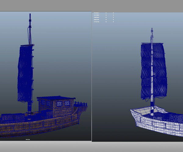 ArtStation - ship Wooden boat | Resources