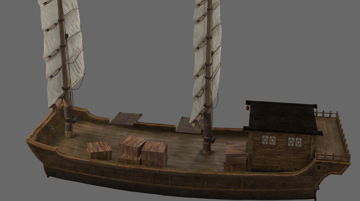 ArtStation - ship Wooden boat | Resources