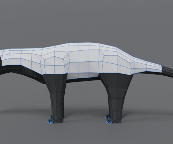 ArtStation - Low Poly Cartoon Honey Badger | Game Assets