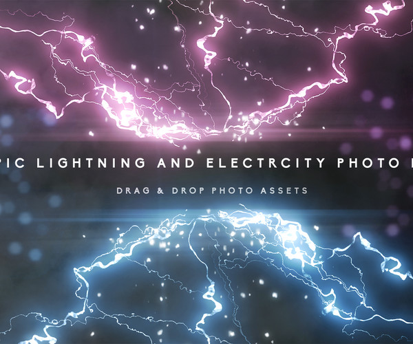 ArtStation - Epic Lightning and Electricity Stock Photo Pack for ...