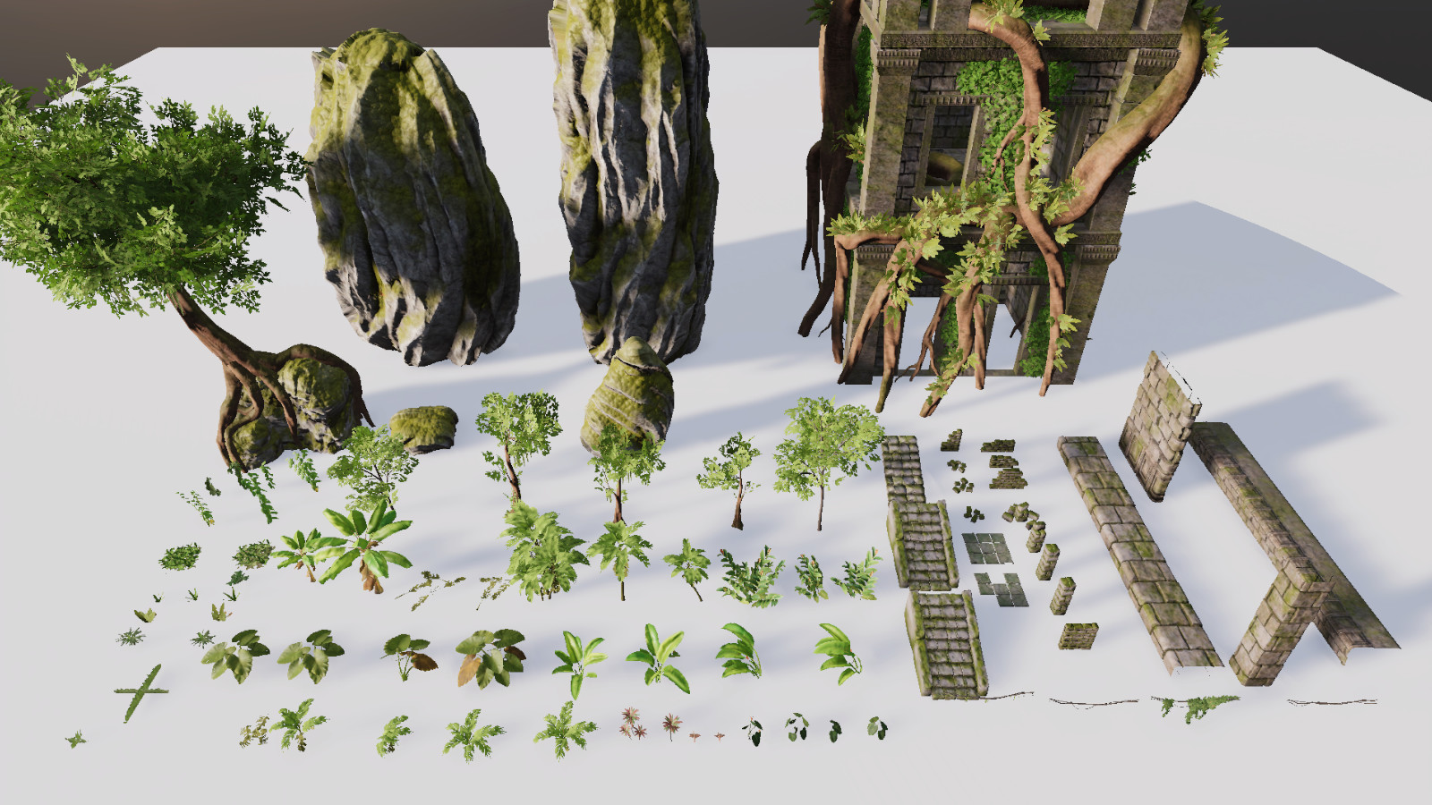 ArtStation - Jungle - Tropical Vegetation (Unity Package) | Game Assets