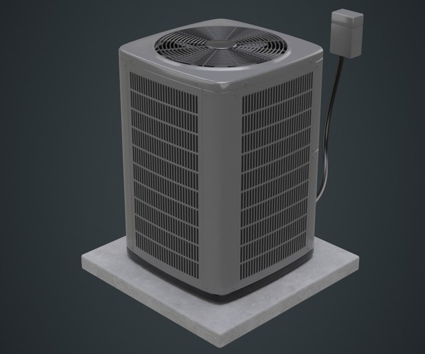 ArtStation - Air Conditioner 3A | Game Assets