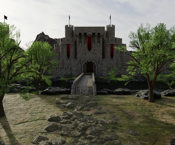 ArtStation - Castle Scene | Game Assets