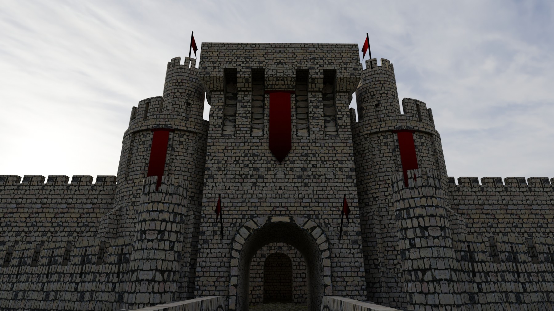 ArtStation - Castle Scene | Game Assets