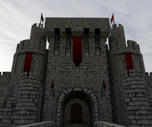 ArtStation - Castle Scene | Game Assets