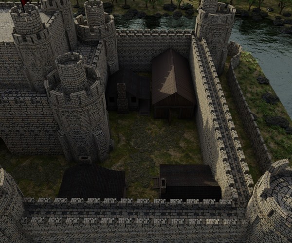 ArtStation - Castle Scene | Game Assets