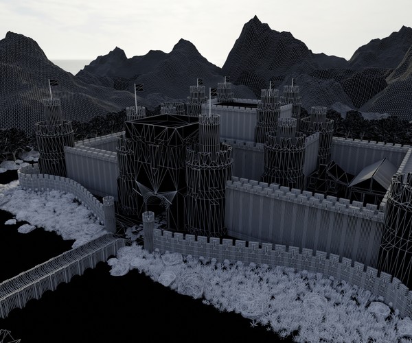 ArtStation - Castle Scene | Game Assets