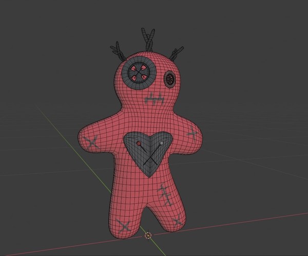 ArtStation - Voodoo doll 3D Model | Game Assets