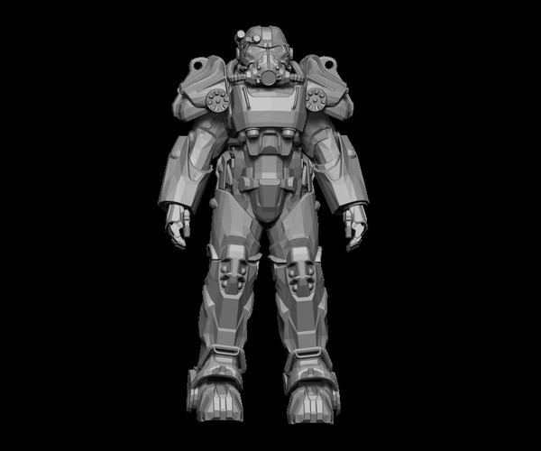 ArtStation - T-60 Power Armor | Resources