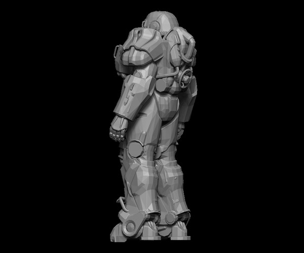 ArtStation - T-60 Power Armor | Resources