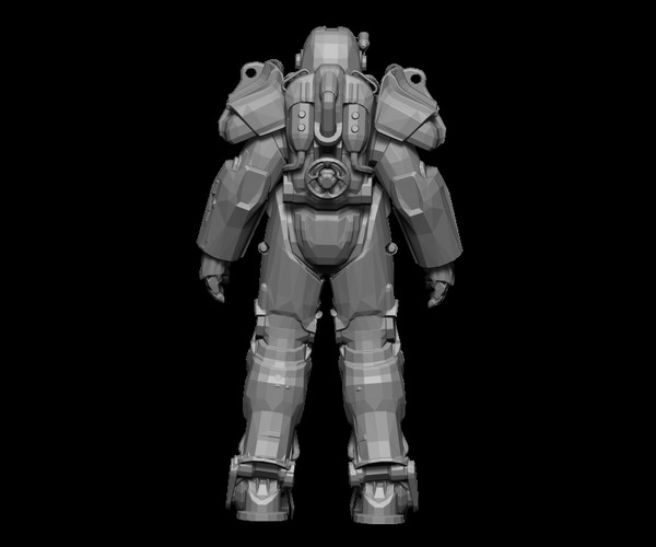 ArtStation - T-60 Power Armor | Resources