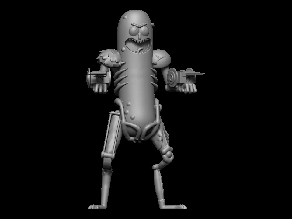 ArtStation - Pickle rick 3d model | Resources