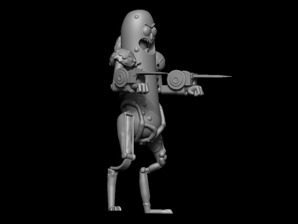 ArtStation - Pickle rick 3d model | Resources