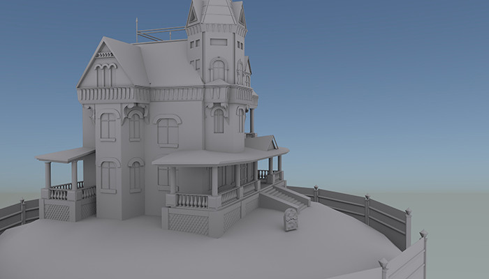 ArtStation - Haunted House | Game Assets