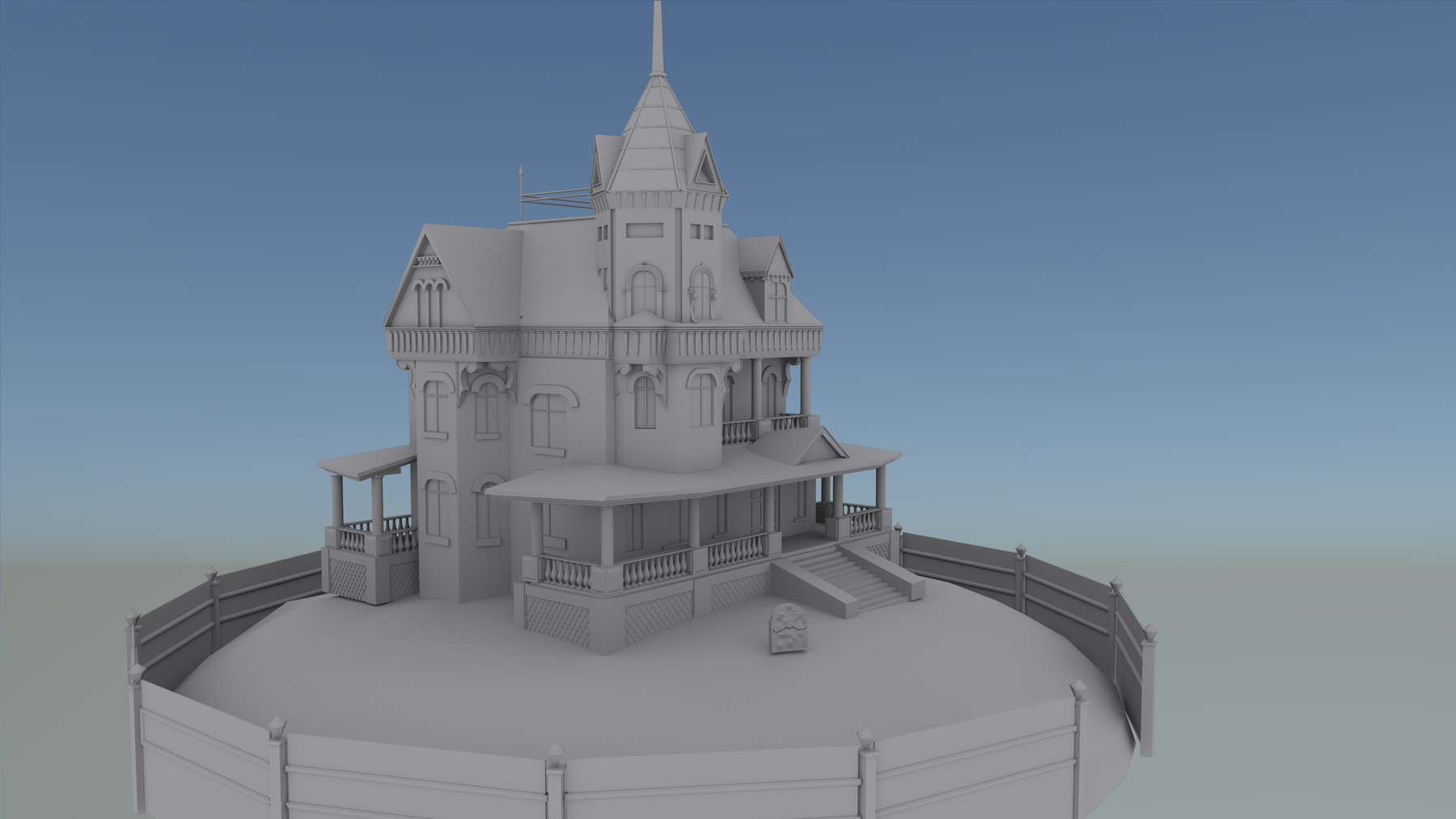 ArtStation - Haunted House | Game Assets