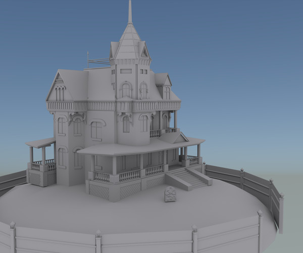 ArtStation - Haunted House | Game Assets