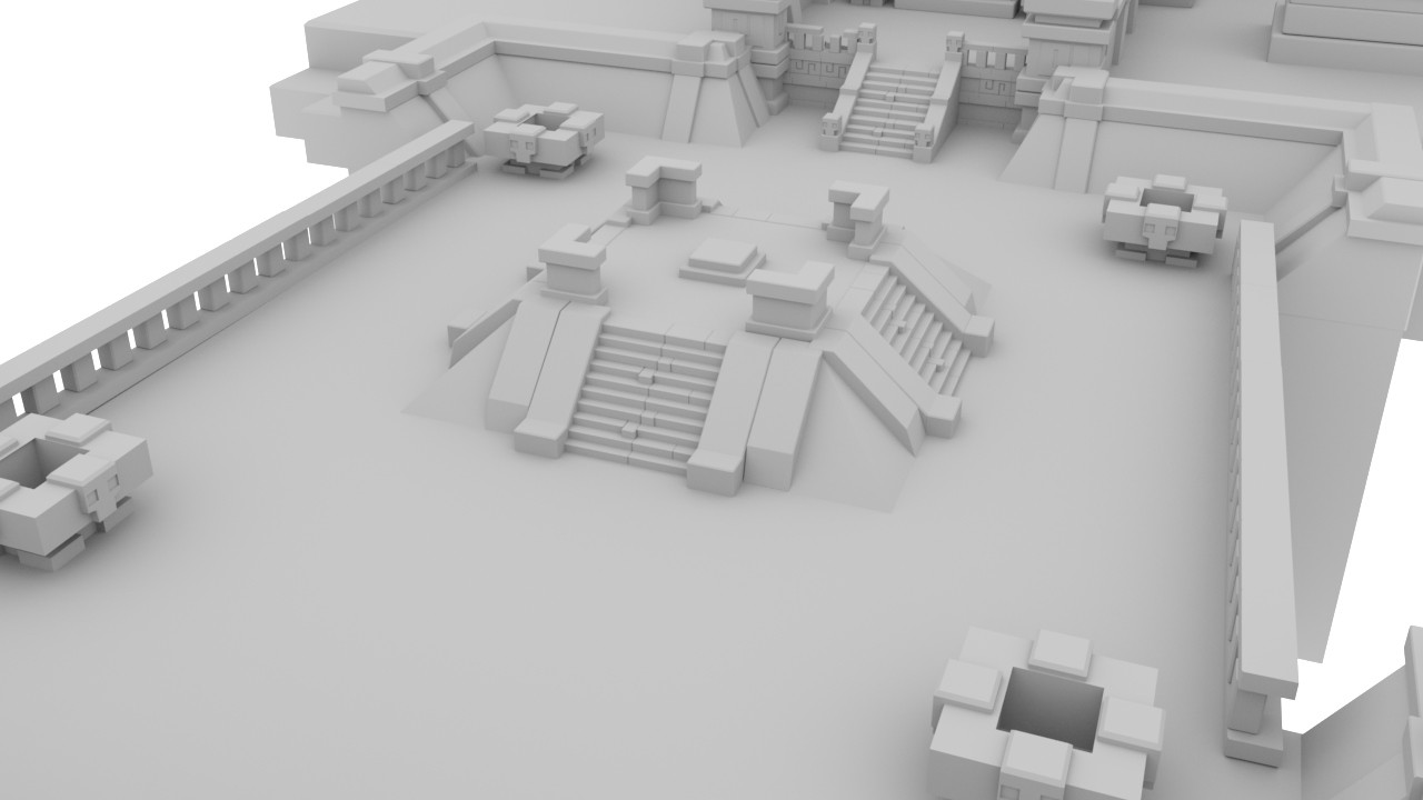 ArtStation - Desert Temple/ Dungeon | Game Assets