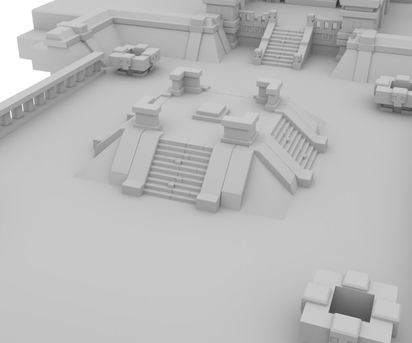 ArtStation - Desert Temple/ Dungeon | Game Assets