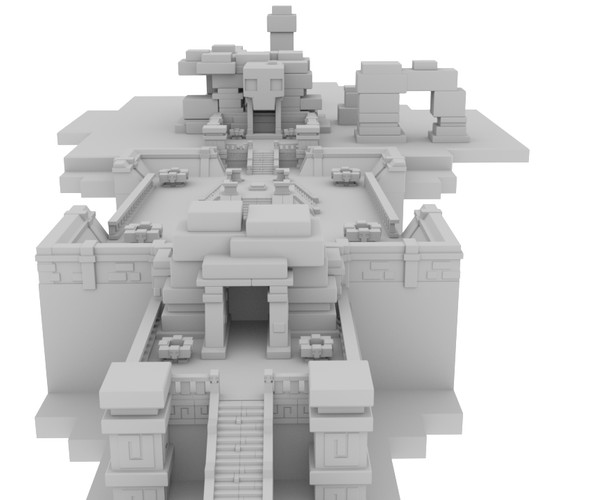 ArtStation - Desert Temple/ Dungeon | Game Assets