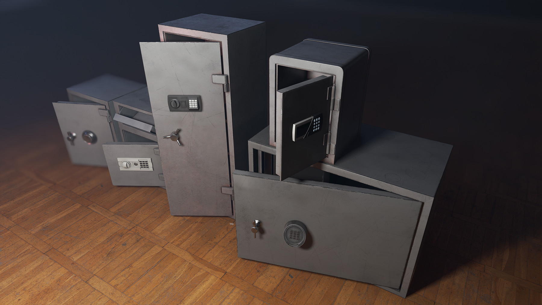 ArtStation - Lockers Collection | Game Assets