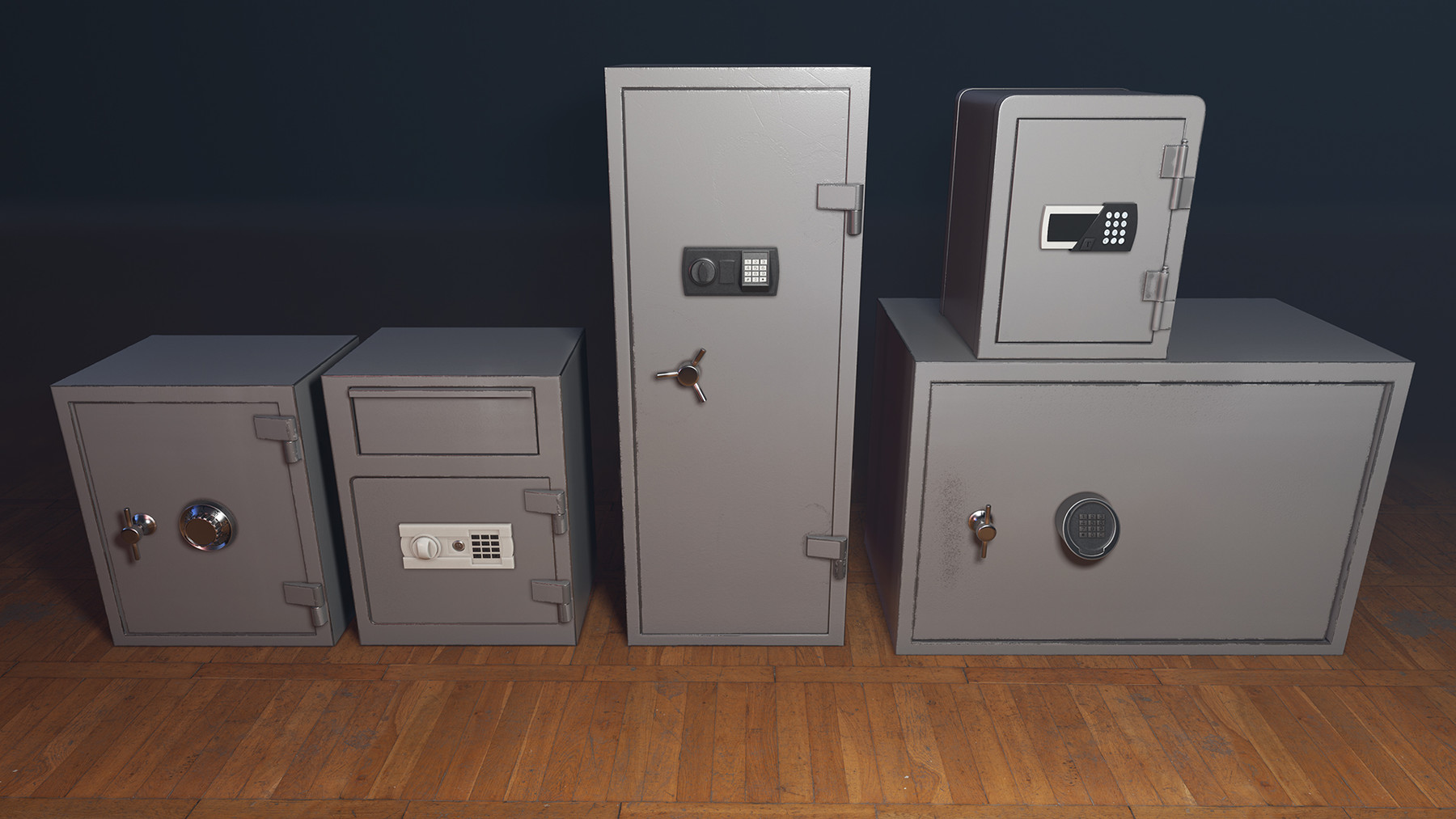 ArtStation - Lockers Collection | Game Assets