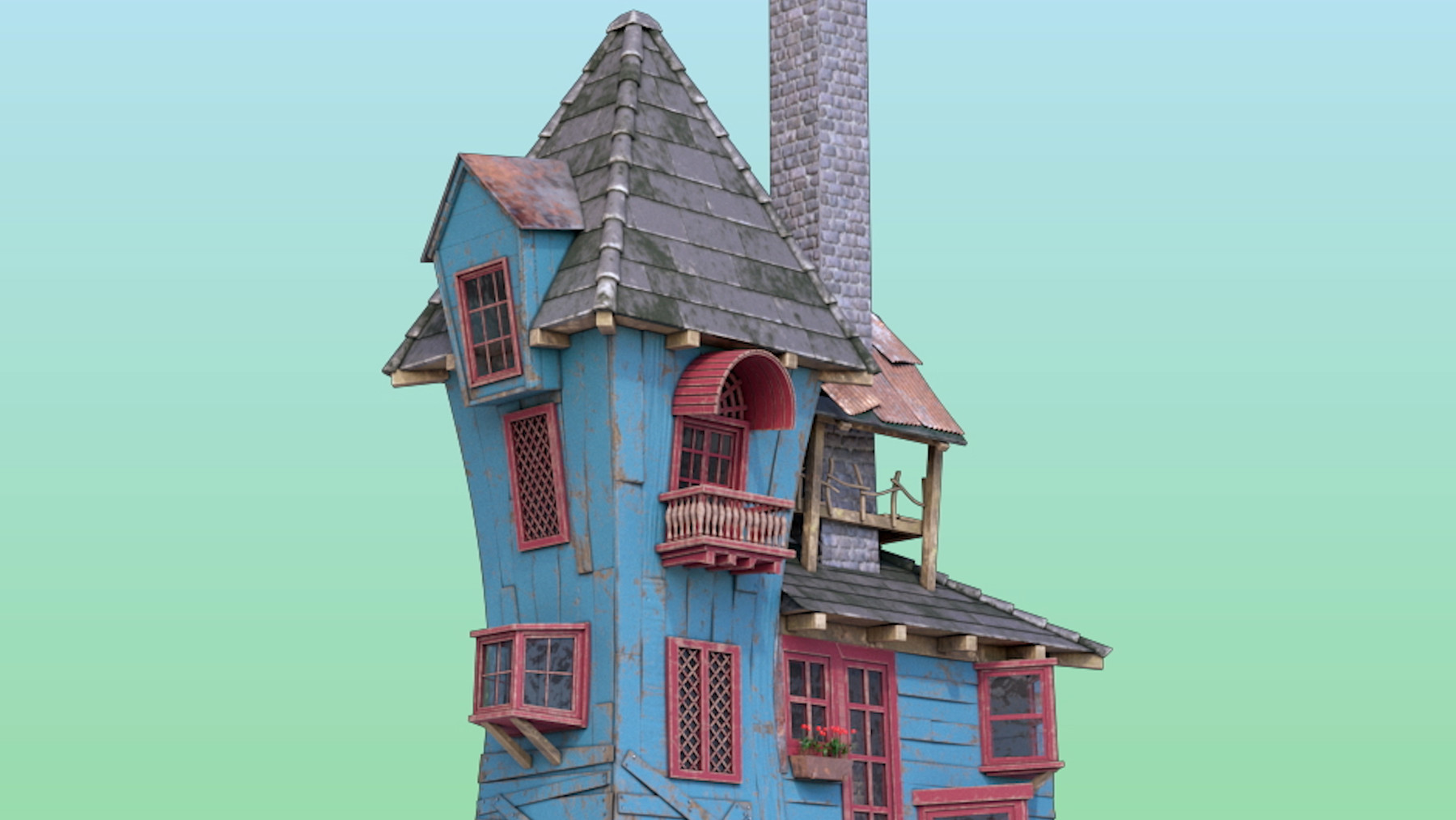 ArtStation - Cartoon House | Resources