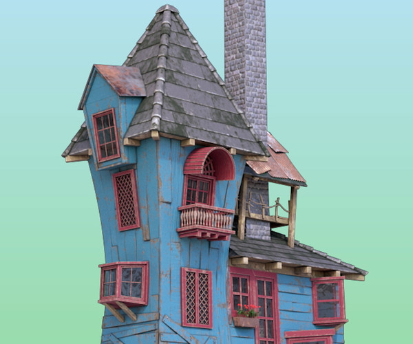 ArtStation - Cartoon House | Resources