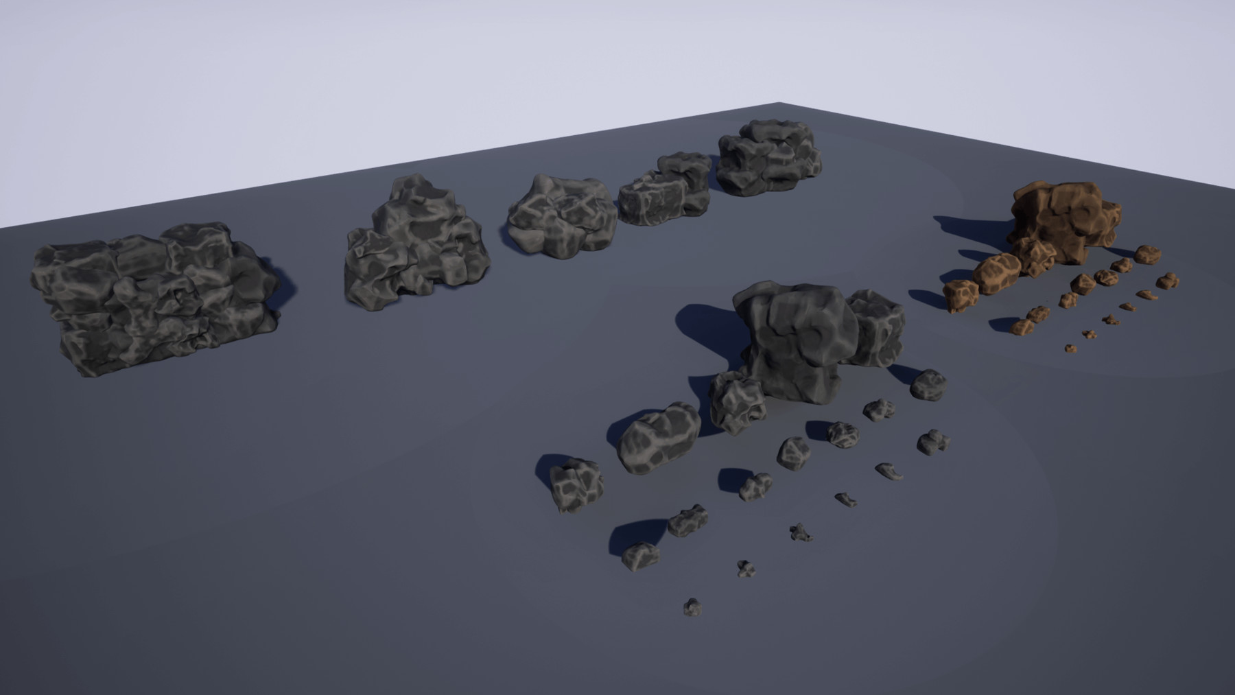 ArtStation - Stylized Rocks Vol 1 For Unreal Engine | Game Assets