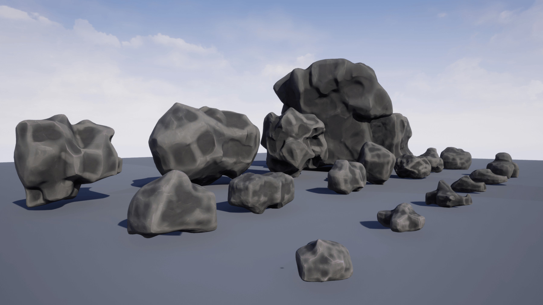 ArtStation - Stylized Rocks Vol 1 For Unreal Engine | Game Assets