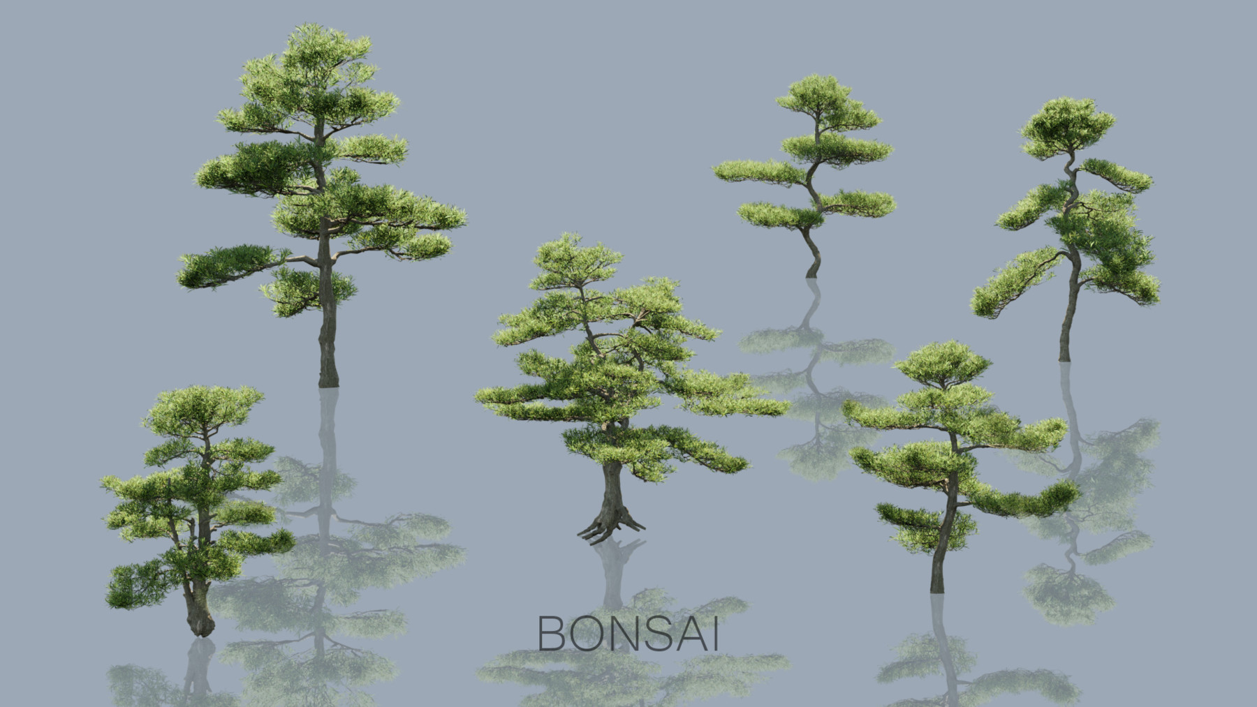 ArtStation - Real Trees Pack | Game Assets