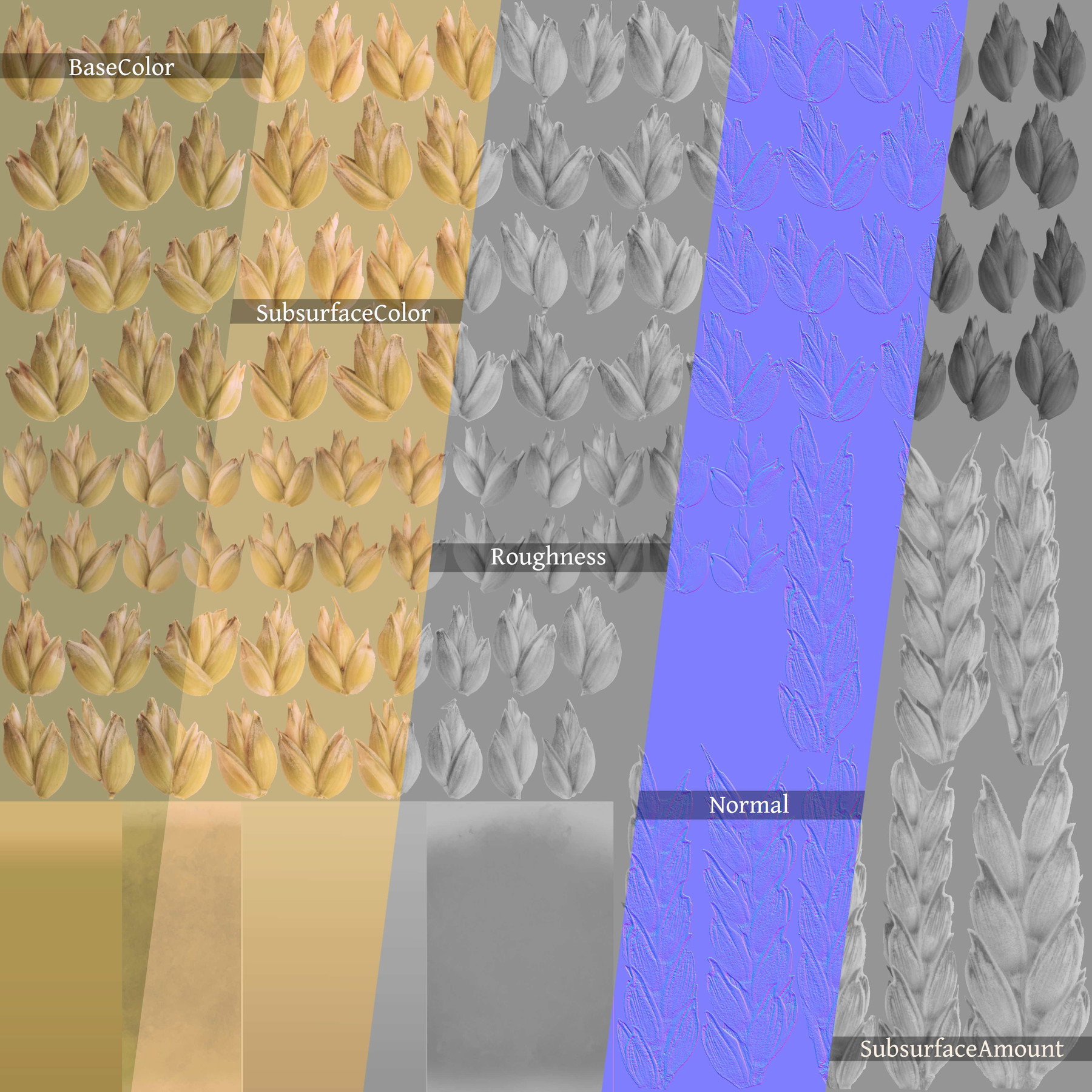 ArtStation - 3D Barley Collection vol02 | Resources