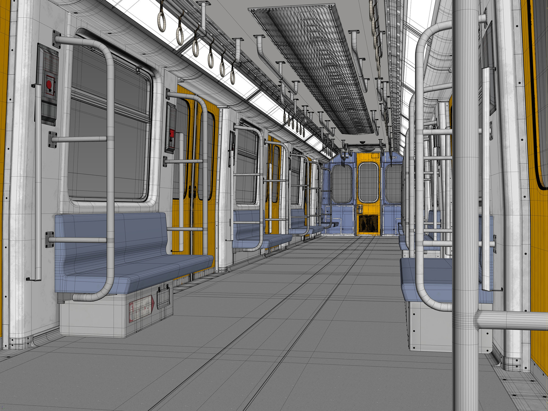 ArtStation - Metro Train | Resources
