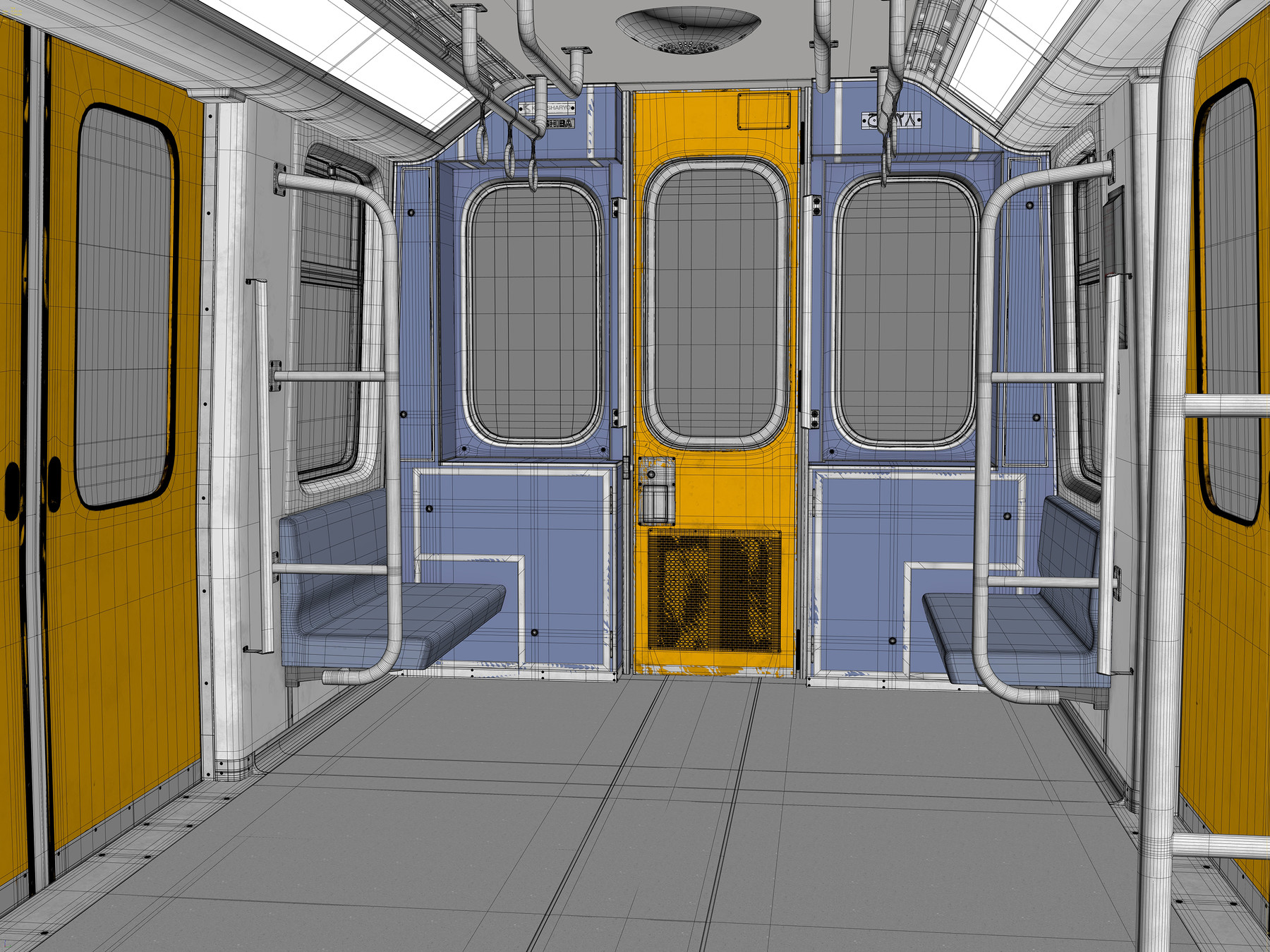 ArtStation - Metro Train | Resources