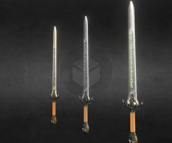 ArtStation - Baphomet-Sword | Game Assets