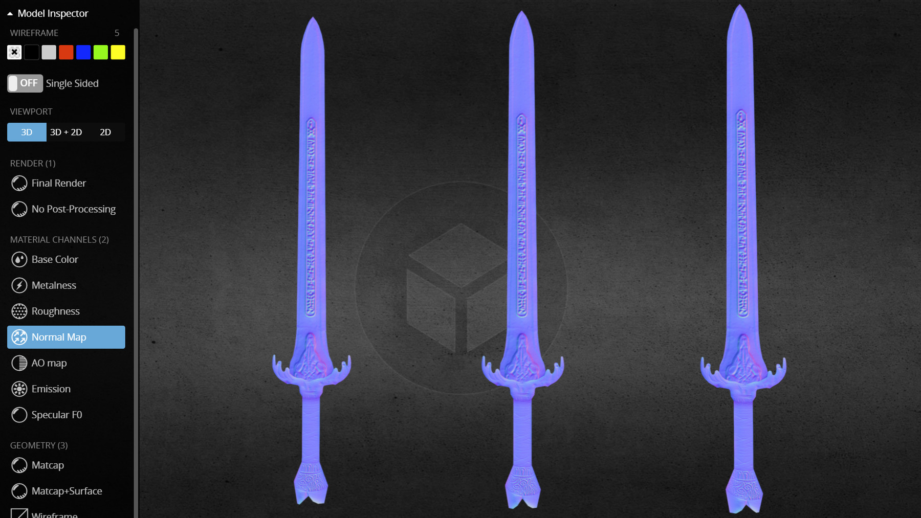 ArtStation - Baphomet-Sword | Game Assets