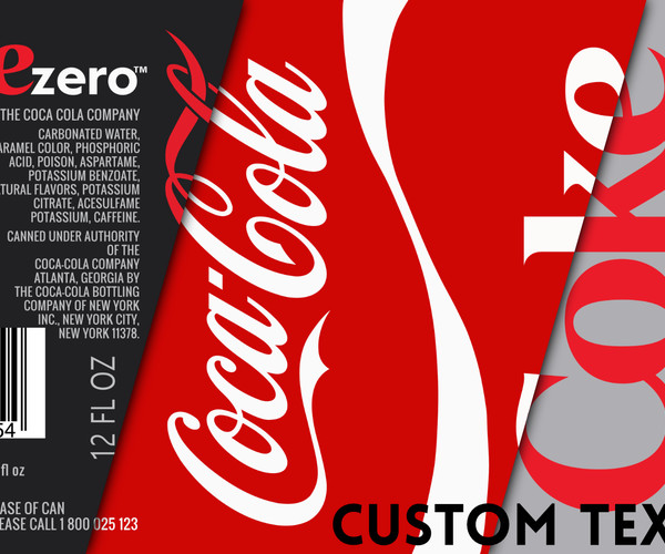 Coca Cola Can Texture