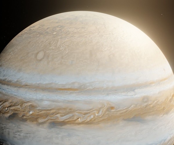 ArtStation - Photorealistic Jupiter 8k Textures 3D Model | Game Assets