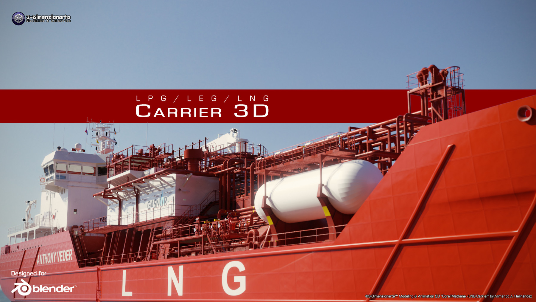 ArtStation - LNG Carrier | Resources