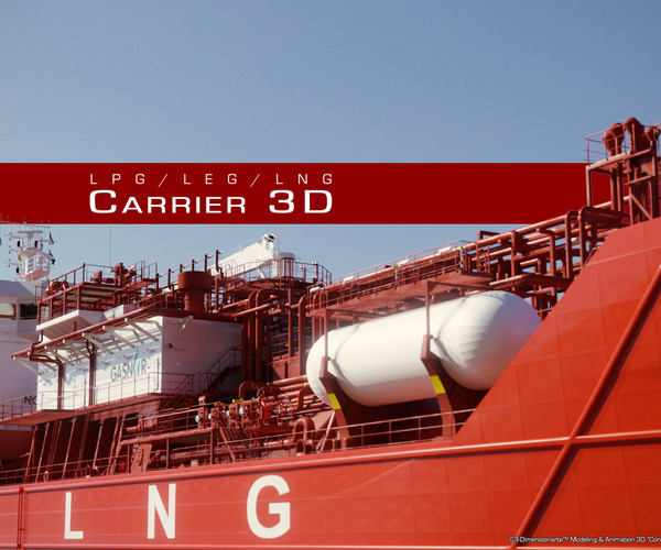 ArtStation - LNG Carrier | Resources