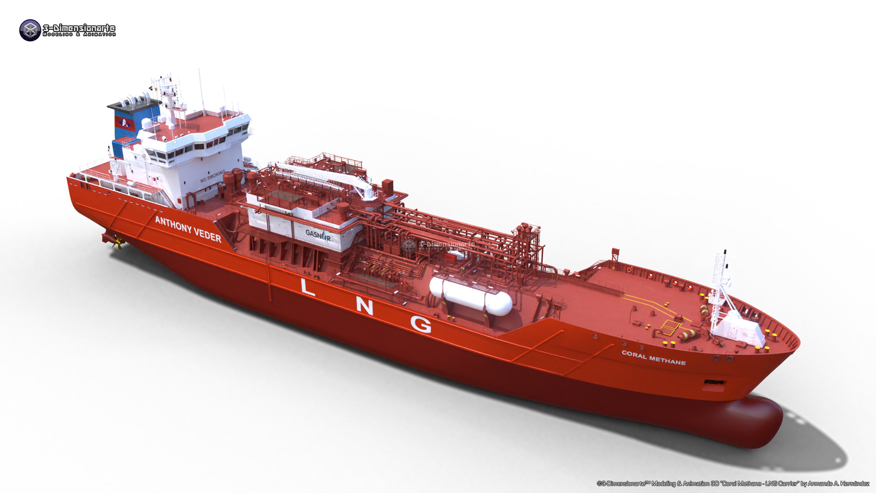 ArtStation - LNG Carrier | Resources