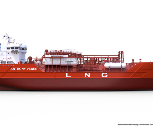 ArtStation - LNG Carrier | Resources