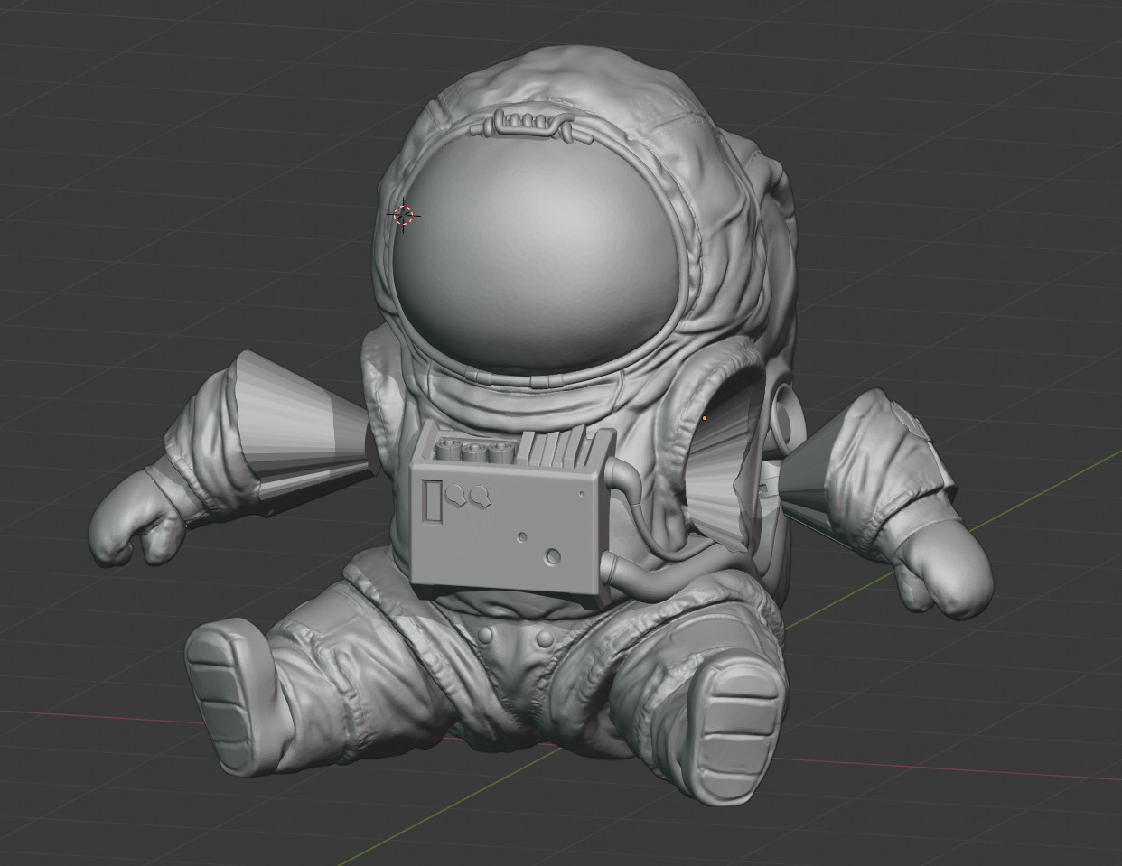 ArtStation - The baby Among Us astronaut | Resources