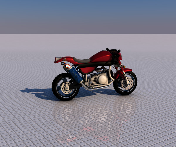 ArtStation - Sport Bike | Game Assets